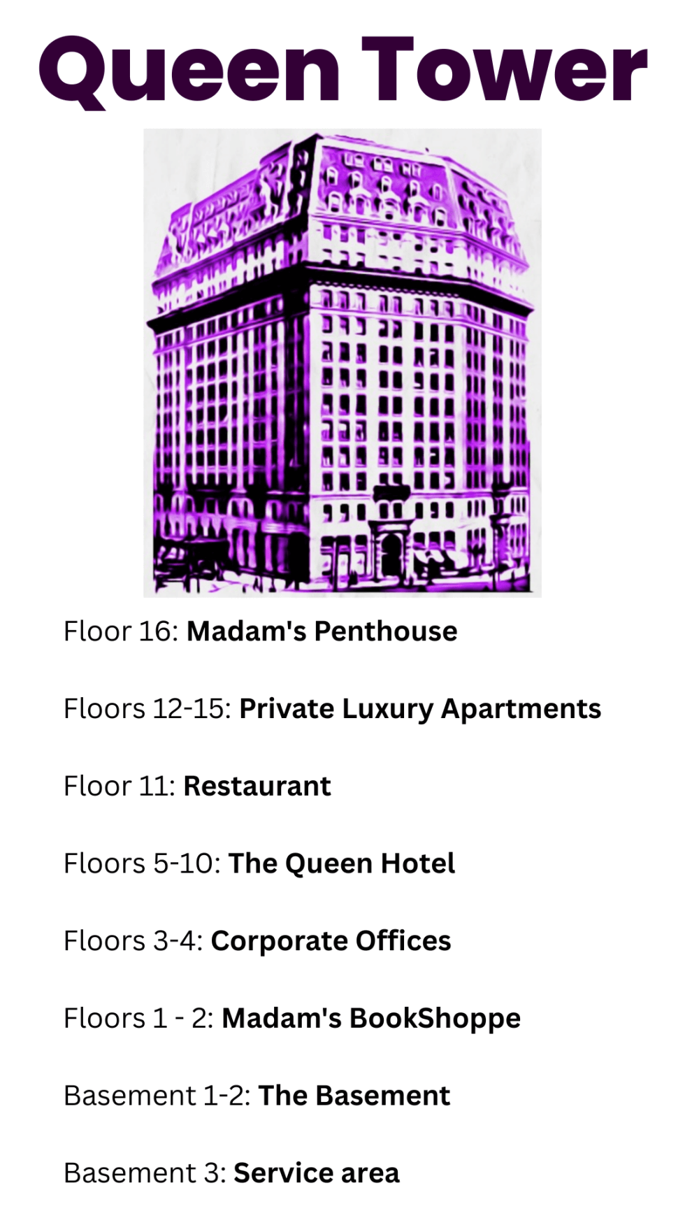 The Queen Building ~ Geena Loves Mike